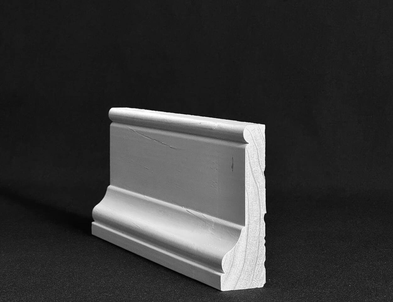 1-1/8 in. x 4 in. x 16 ft. Primed FJ Pine Molding — Phila Doors Trims