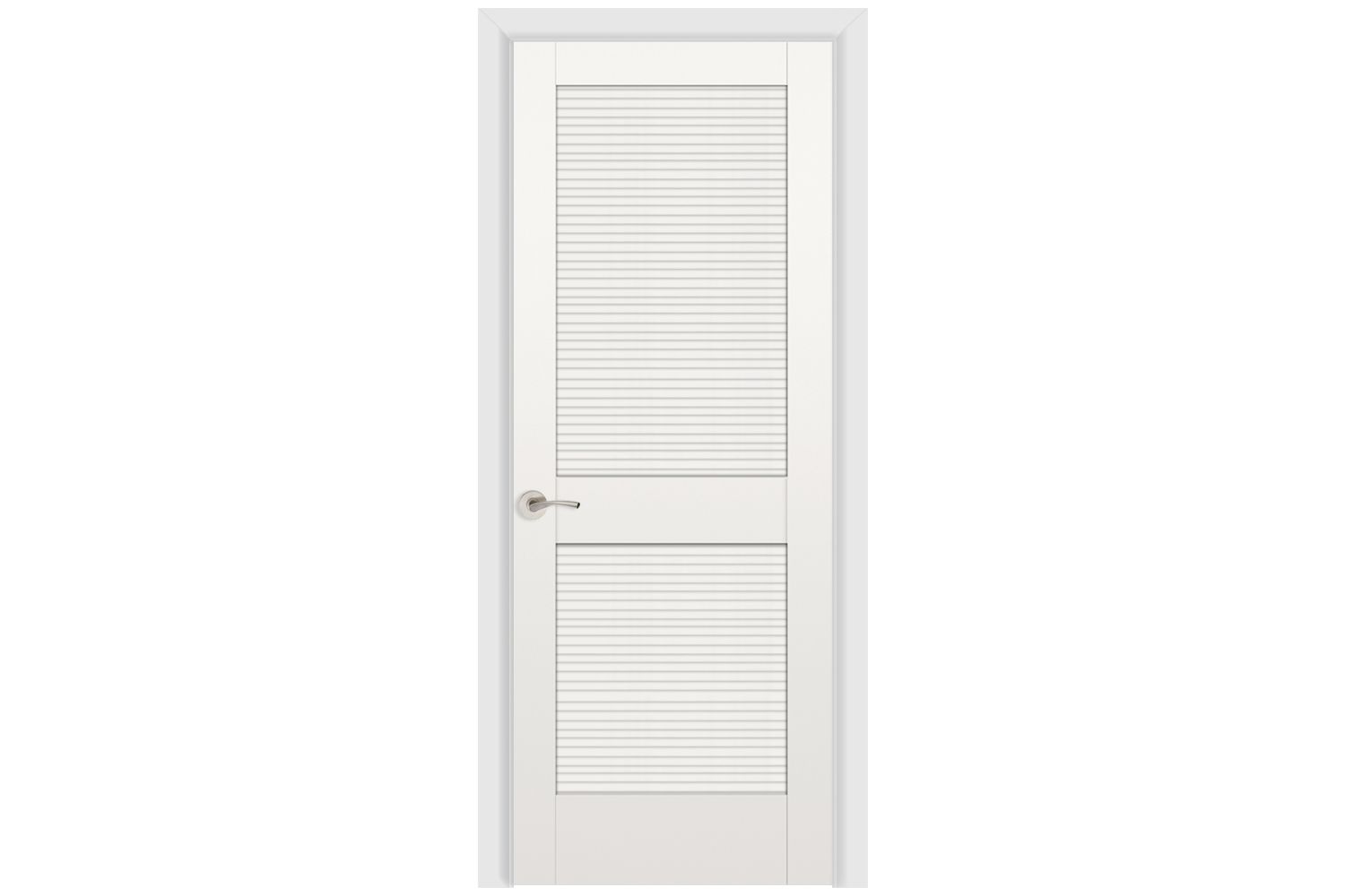 Louver Solid Core Primed Interior Door — Phila Doors Trims