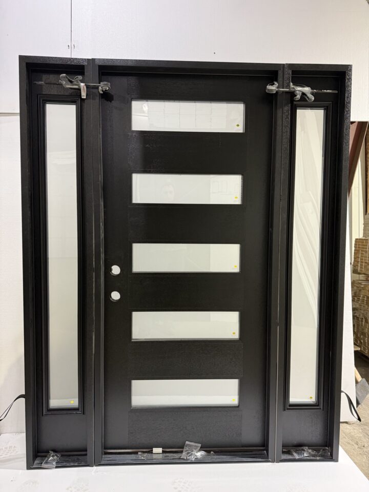 Exterior Door With Two Side Light — Phila Doors Trims